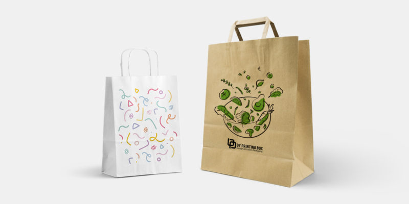 Digital Print Paper Bags | Dy Printing Box